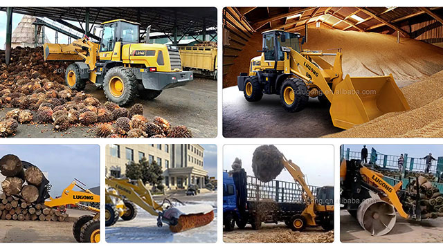 What are the 4 Functions of Wheel Loader?